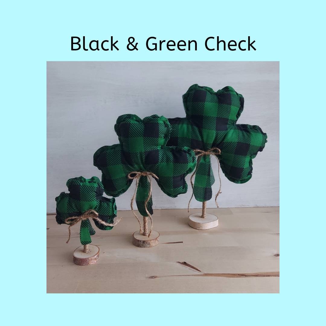 St. Patrick's Day Clover Decor, Farmhouse Decor, Shamrock Decor, Spring ...