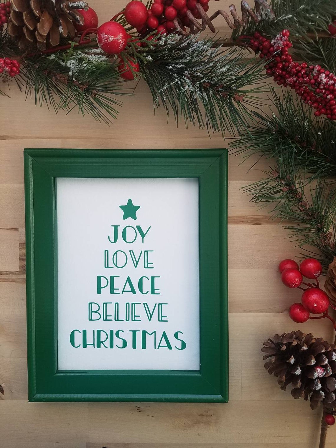 Christmas Sign Christmas Decor Merry Christmas Sign Hot | Etsy