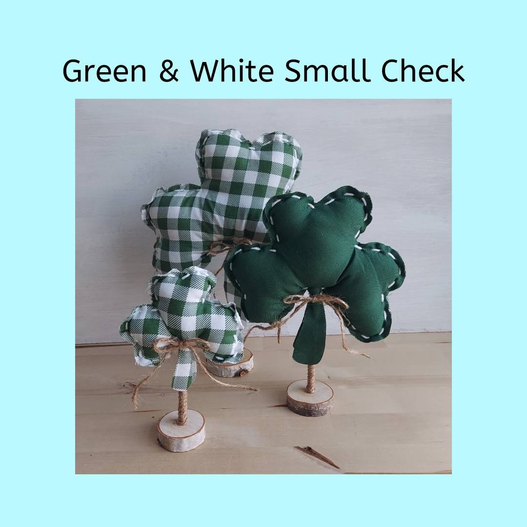 St. Patrick's Day Clover Decor, Farmhouse Decor, Shamrock Decor, Spring ...