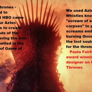 Aztec Death Whistle - the Raven- Aztec Death Whistle, Mayan Death ...