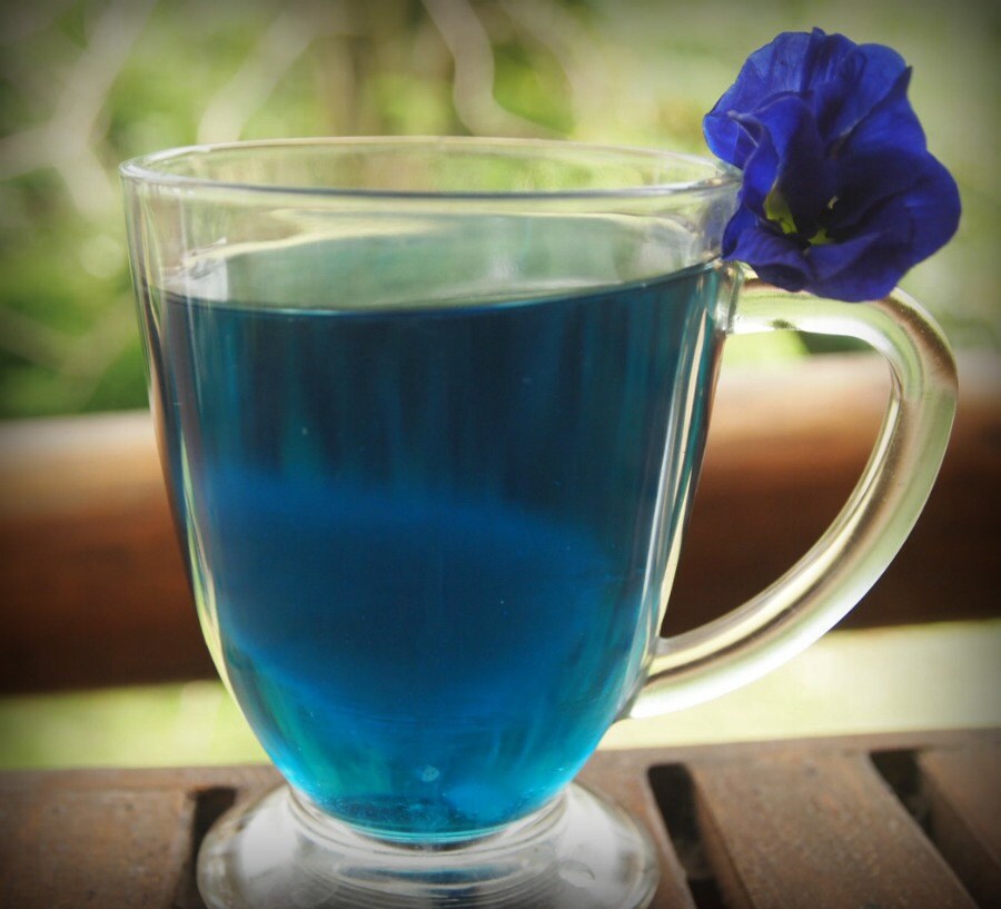 Loose Butterfly Pea Blue Chai Herbal Tea Drink 100g / Health - Etsy