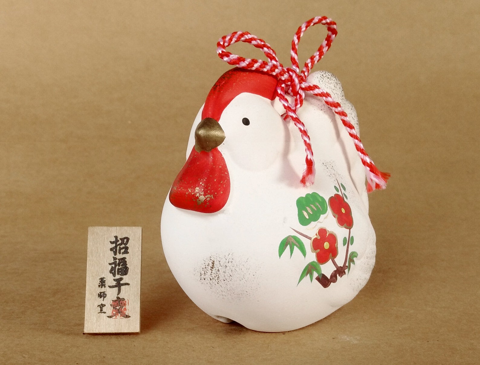 Tori Dorei Bell Rooster Bell Rooster Doll Japanese Ceramic - Etsy