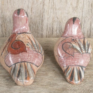 Japanese Ceramics, Ceramic Bird, Set of Small 2 Ceramic Birds, Animals ...