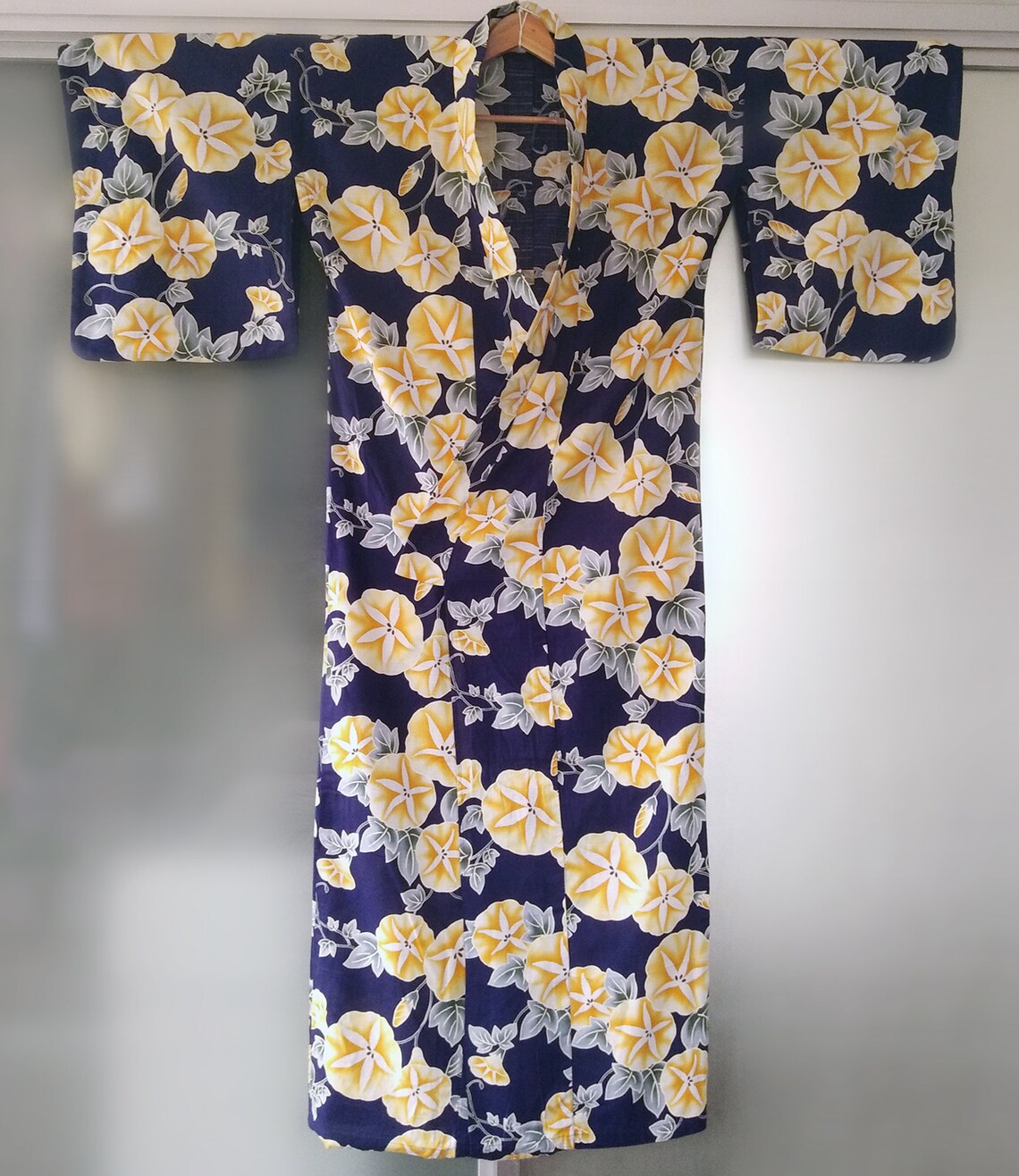 Vintage Japanese Yukata, Summer Robe, Japanese Kimono, Yukata, Kimono ...