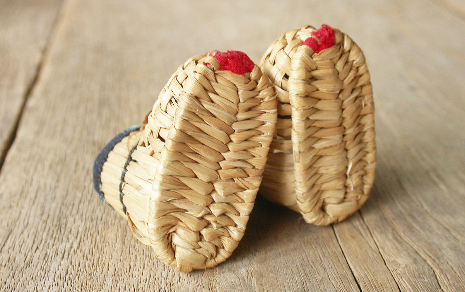 Japanese Straw Shoes Straw Boots H 1.9 Inches - Etsy