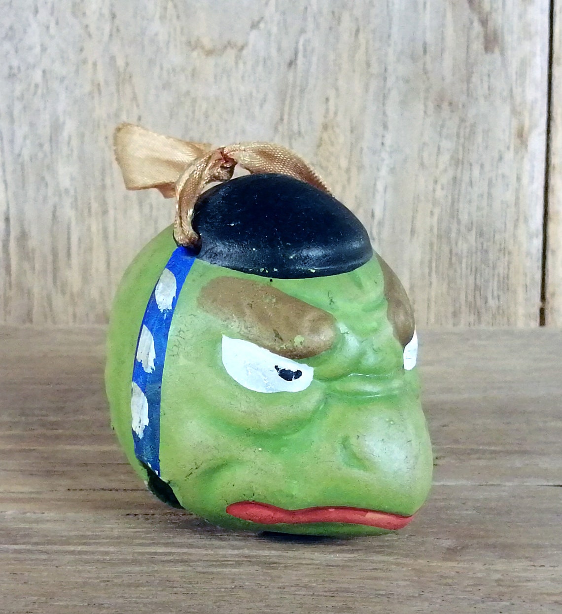 Kappa, Japanese Ceramic Bell, Cute River Boy Sprite, Good Fortune ...