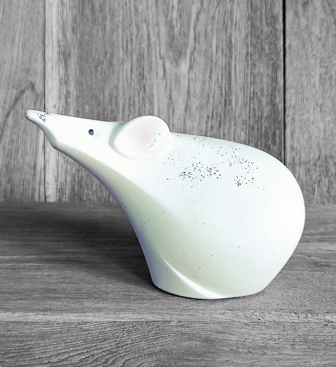 Nezumi Doll, Dorei Doll Rat, White Rat, Ceramic Vintage Animal Cubic ...