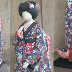 Rare!! Japanese Paper Art, the Art of Washi Ningyo, Japanese Paper ...