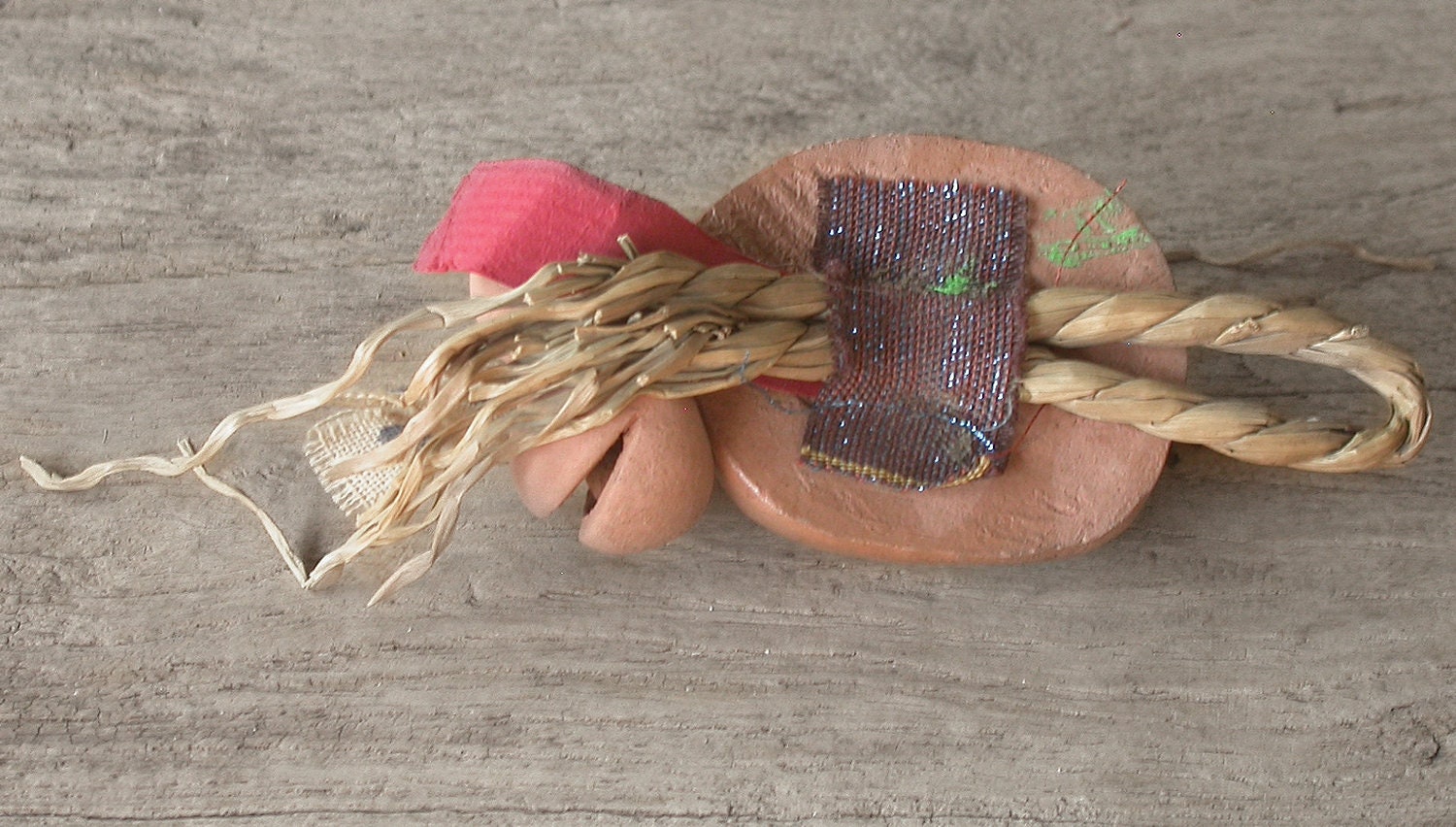 Japanese Vintage Clay Bell, Hyottoko Man, Vintage Bell, Lucky Charm ...