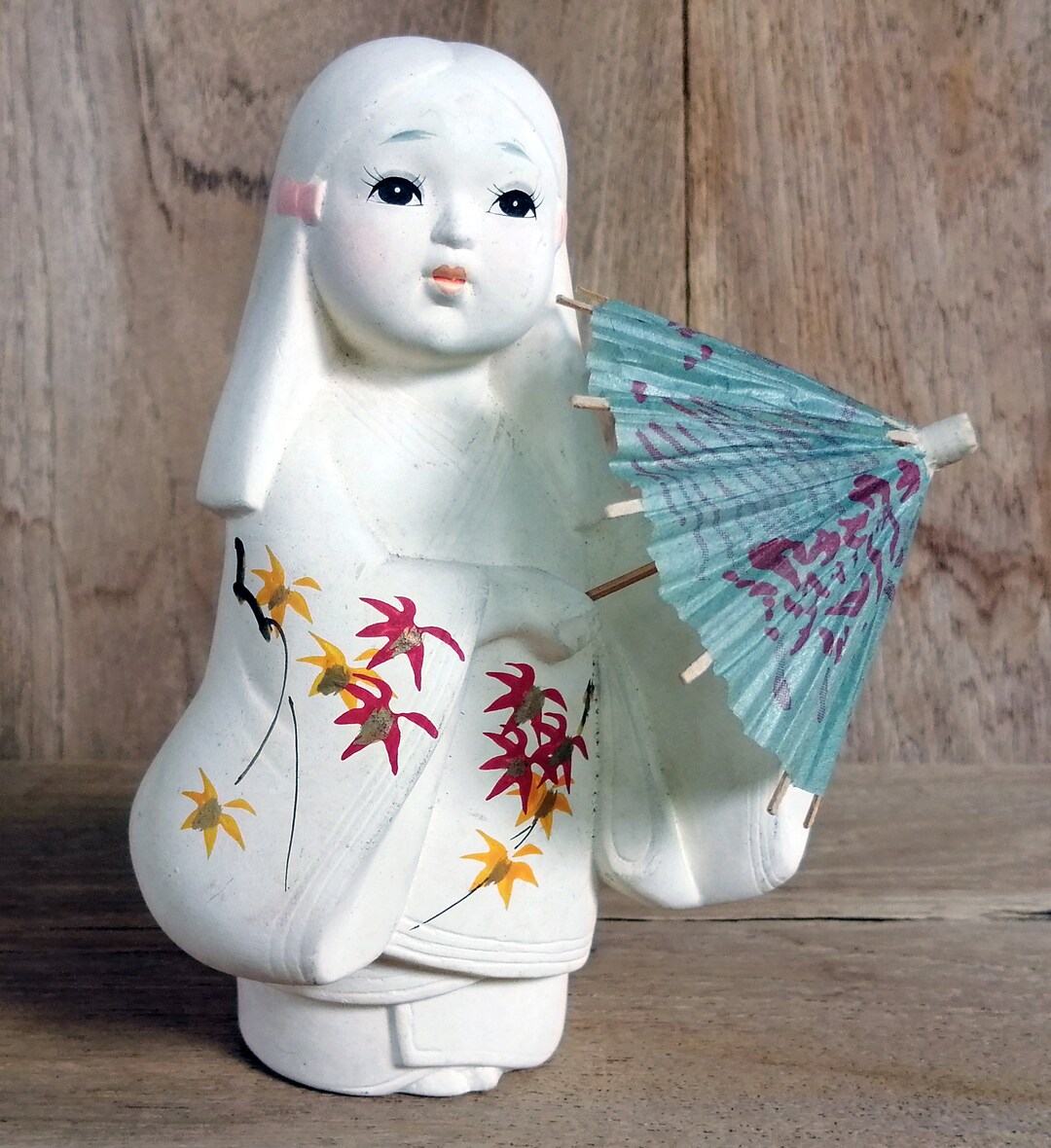 Hakata Ningyo, Japanese Traditional Ceramic Vintage Doll, Japanese ...