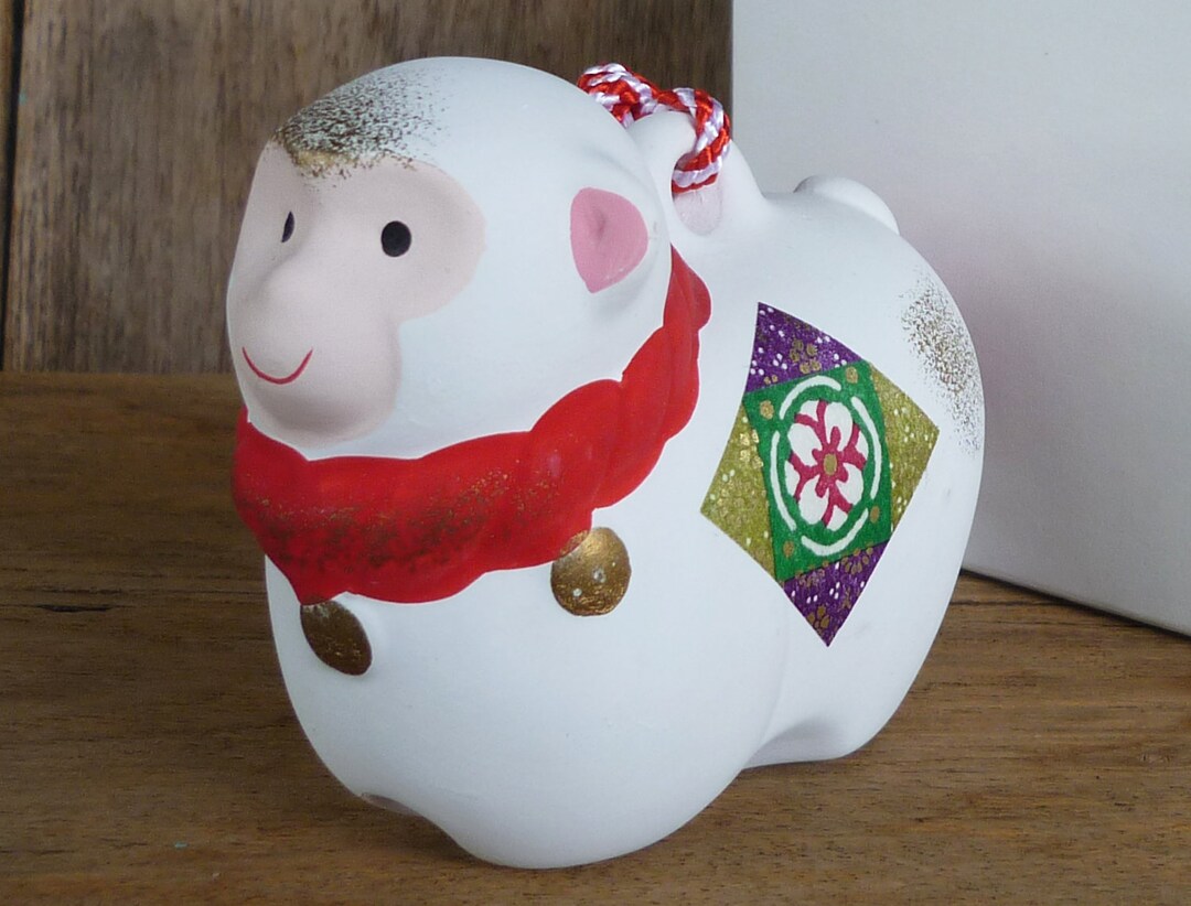 Saru Bell, Dorei Bell Monkey, Japanese Ceramic Bell, Vintage Bell ...