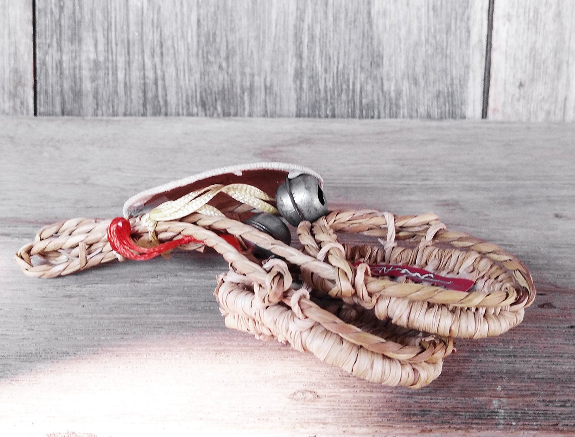 Japanese Waraji Straw Sandals and Straw Kasa Hat Natural Rope - Etsy