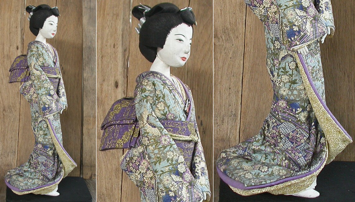 Rare Washi Paper Doll Japanese Paper Art the Art of Washi - Etsy