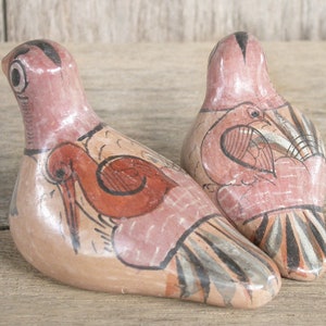 Japanese Ceramics, Ceramic Bird, Set of Small 2 Ceramic Birds, Animals ...