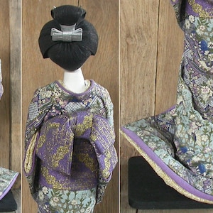 Rare!! Washi Paper Doll, Japanese Paper Art, the Art of Washi Ningyo ...