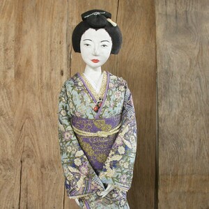 Rare!! Washi Paper Doll, Japanese Paper Art, the Art of Washi Ningyo ...