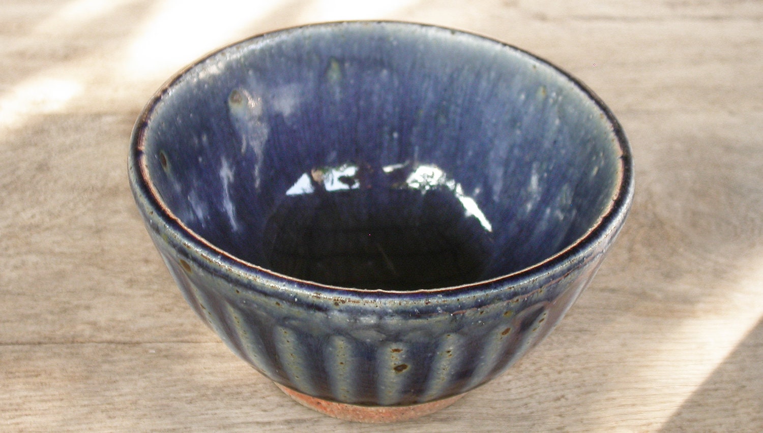 Vintage Japanese Bowl Handmade Ceramic Cup Blue Cup Made - Etsy 日本