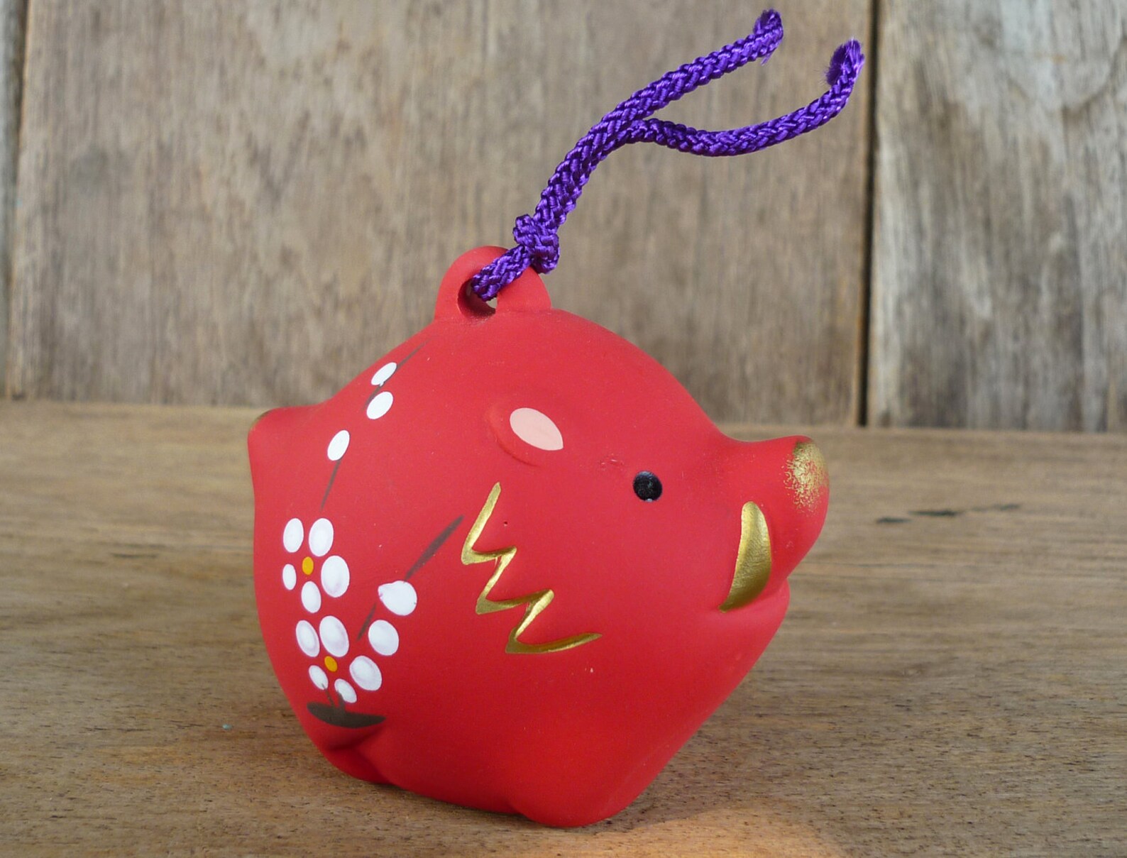 Dorei Bell Boar Inoshishi Boar Japanese Bell Vintagebell - Etsy