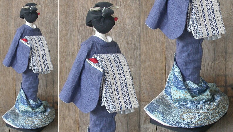 Rare!! Japanese Paper Art, the Art of Washi Ningyo, Japanese Paper ...