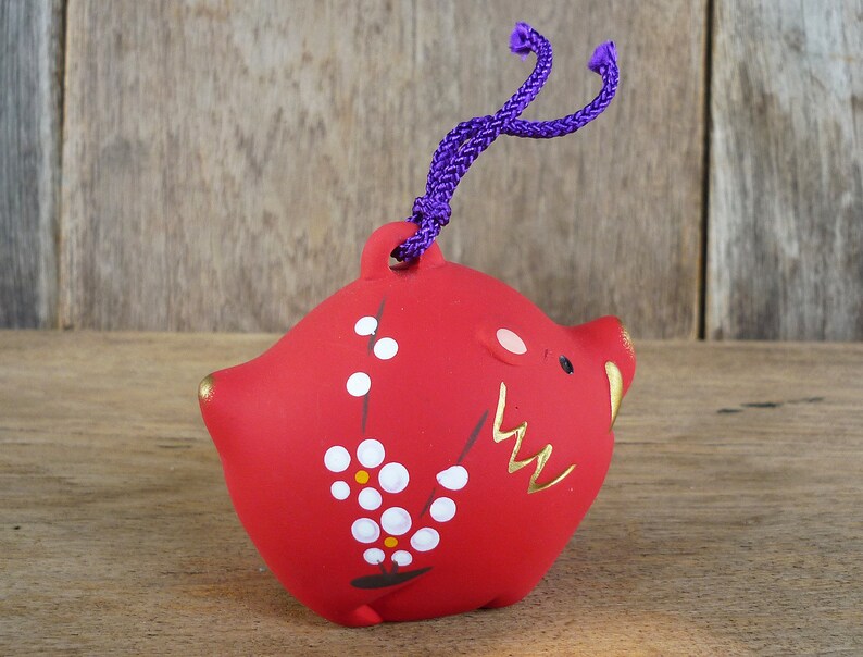 Dorei Bell Boar Inoshishi Boar Japanese Bell Vintagebell - Etsy