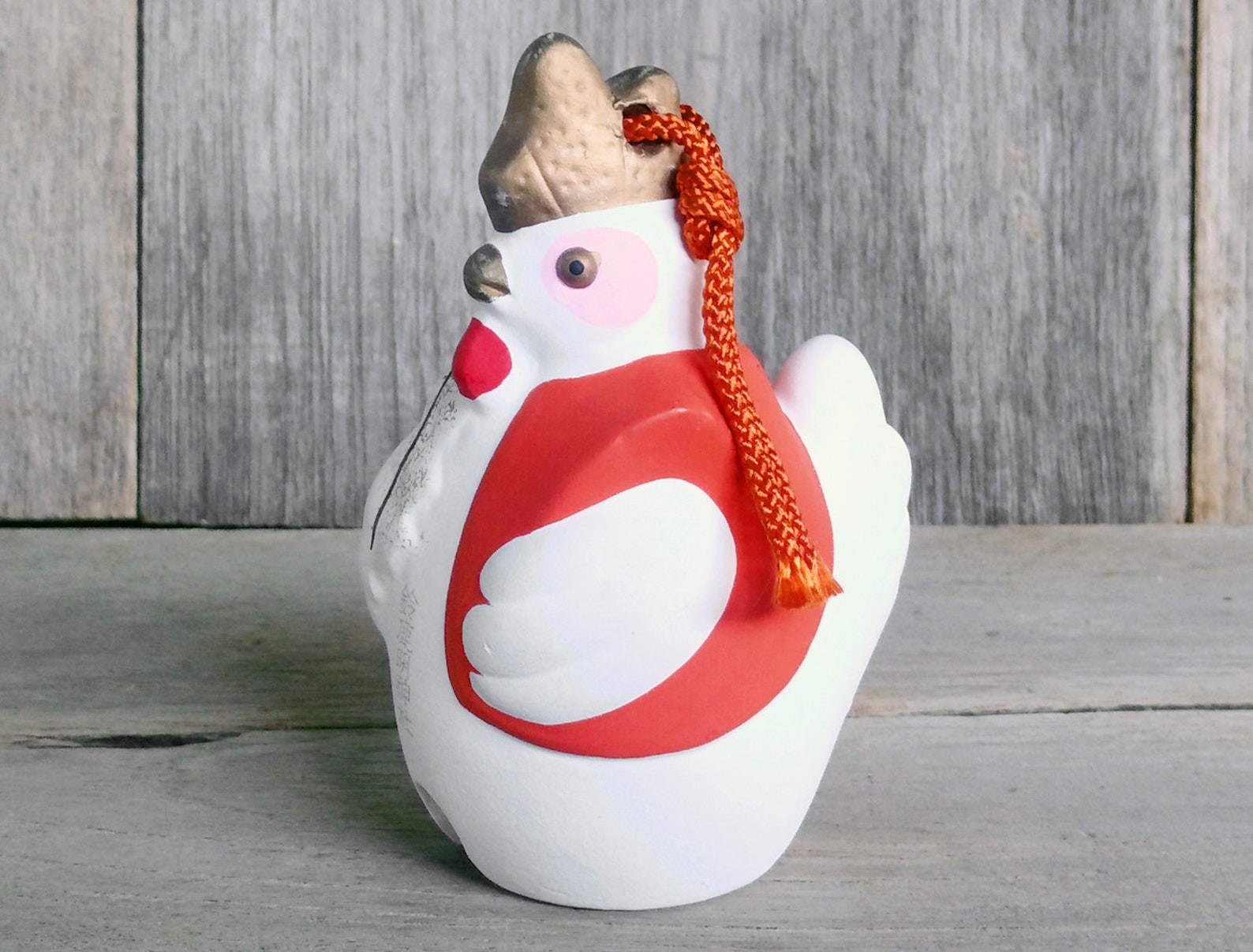 Rooster Bell Vintage Dorei Bell Japanese Ceramic Bell Symbolic of ...