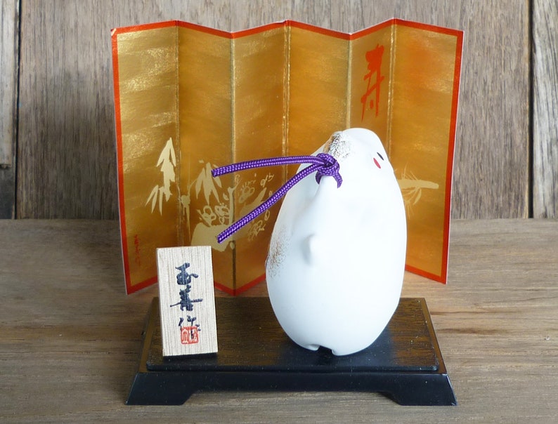 Dorei Bell Boar Inoshishi Japanese Ceramic Bell Vintage - Etsy