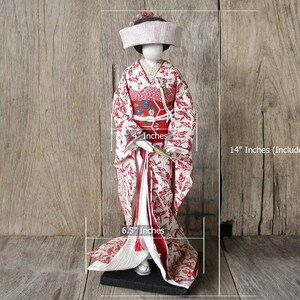 Rare!! Japanese Paper Art, the Art of Washi Ningyo, Washi Paper Doll ...