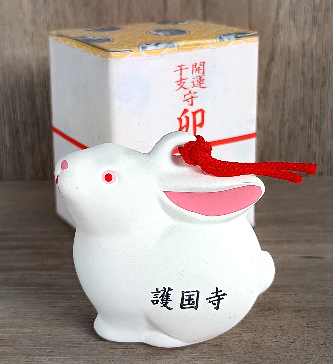 Rabbit Bell, Dorei Bell Rabbit, Usagi, Japanese Vintage Clay Bell From ...