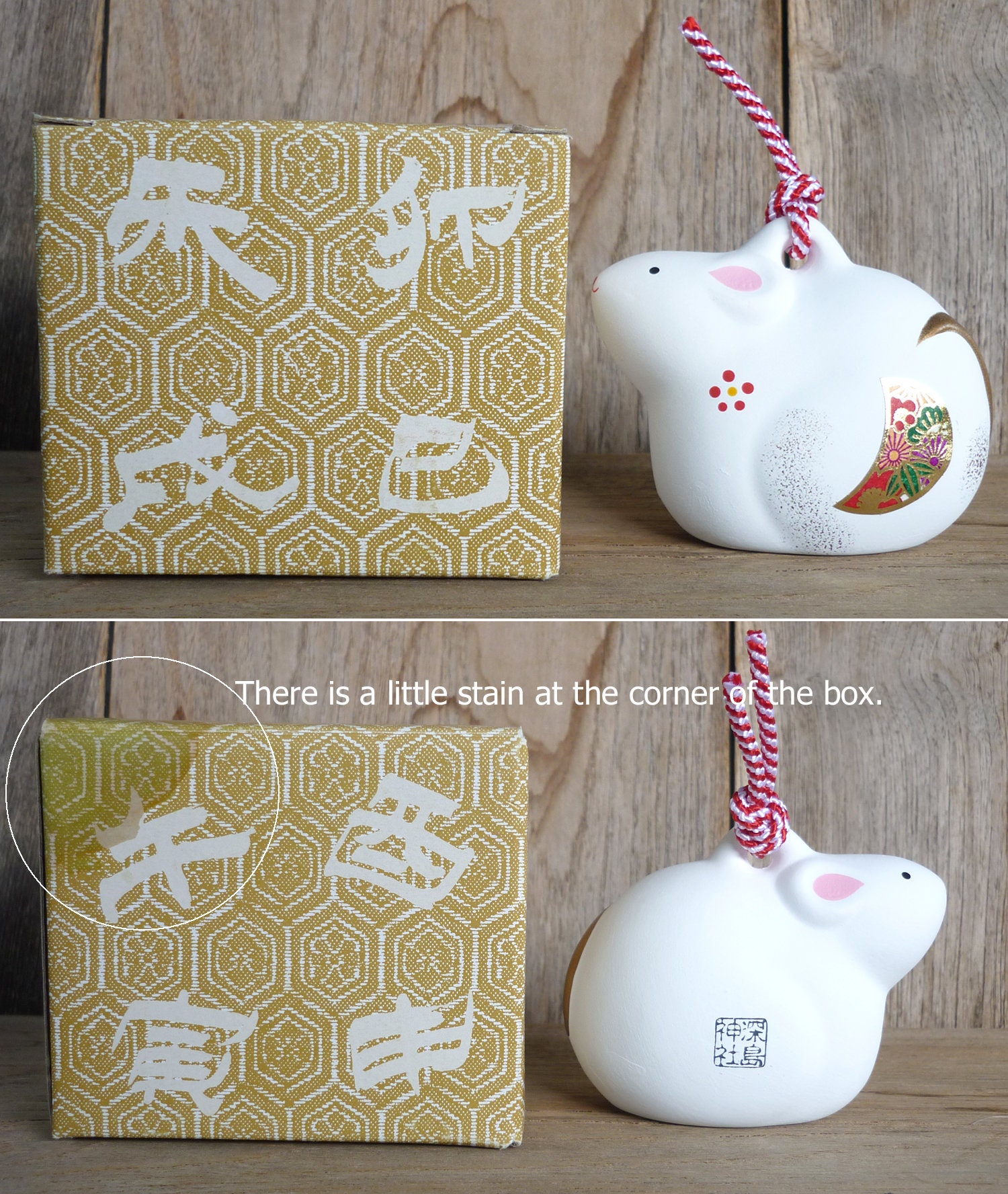 Bell Rat Nezumi Bell Dorei Bell Rat Japanese Ceramic Bell | Etsy