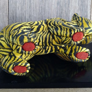 Tora, Tiger Kimono Fabric Doll, Figurine Tiger, Vintage Japanese Doll ...