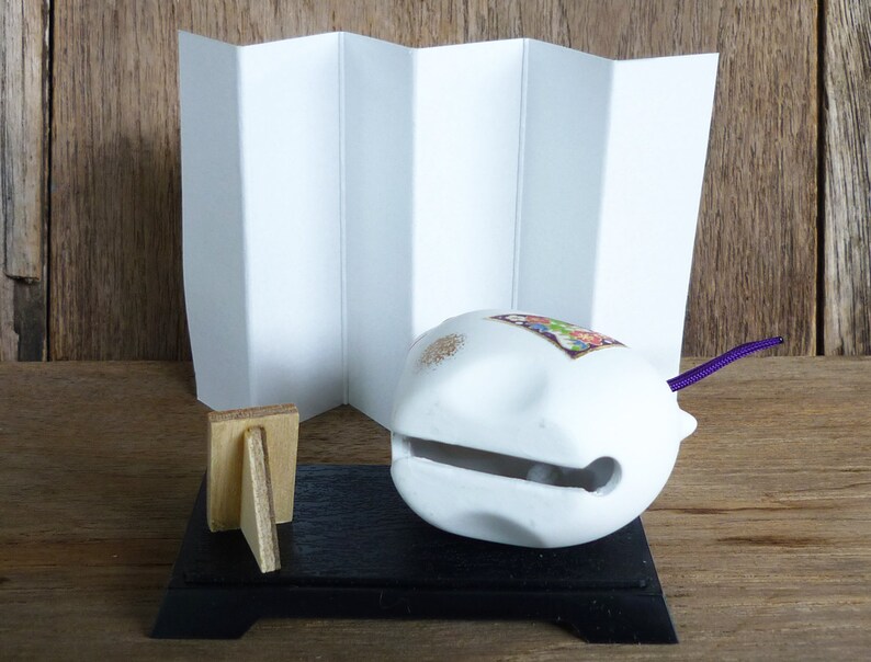 Inoshishi Dorei Bell Boar Japanese Ceramic Bell Vintage - Etsy