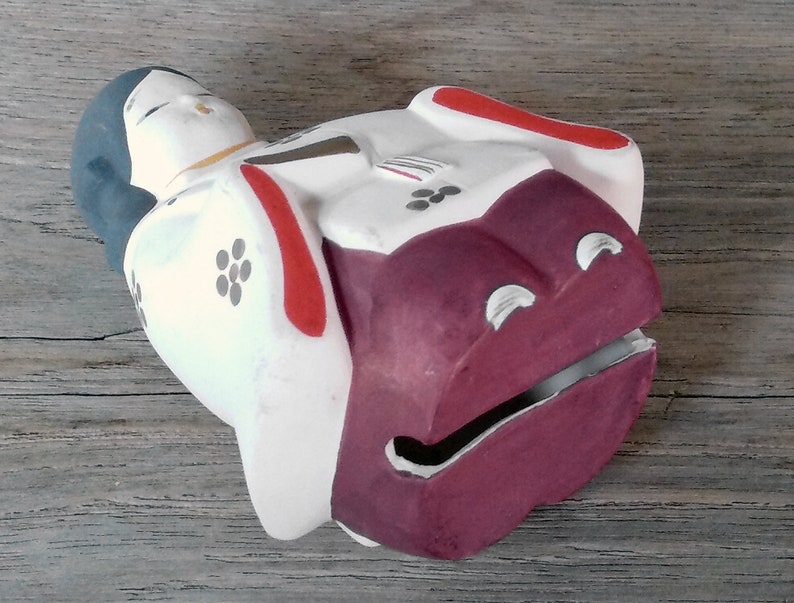 Japanese Ceramic Dorei Bell Japanese Bell Girl Doll Wears - Etsy