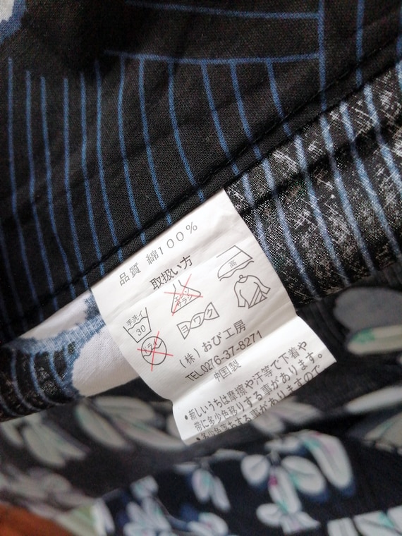 Vintage Japanese Yukata, Summer Robe, Japanese Kimono… - Gem