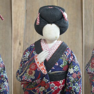 Rare!! Japanese Paper Art, the Art of Washi Ningyo, Japanese Paper ...