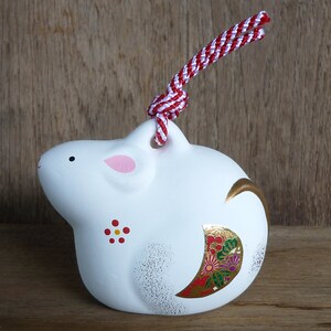 Bell Rat Nezumi Bell Dorei Bell Rat Japanese Ceramic Bell - Etsy
