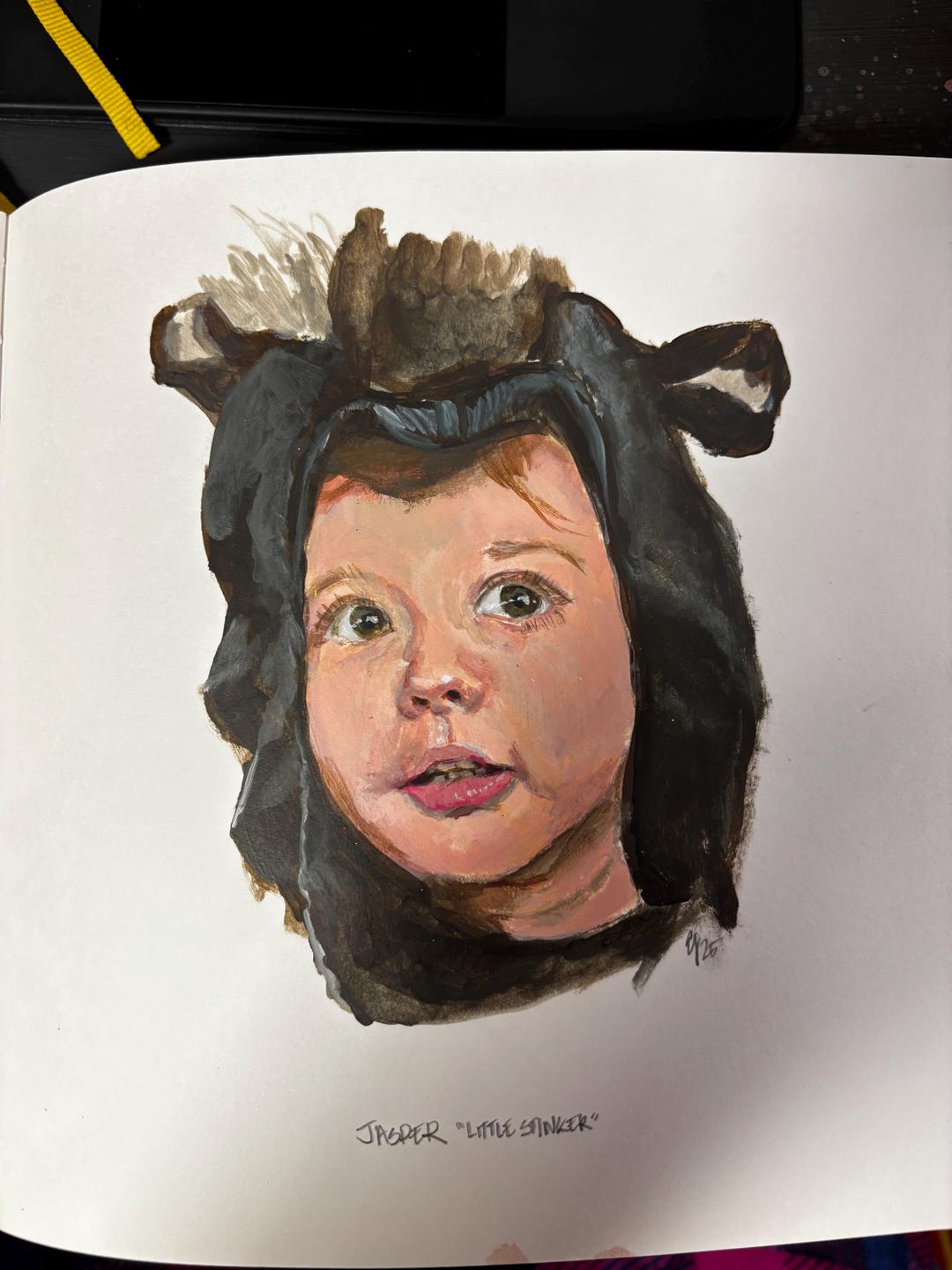 Custom Miniature Portrait From Photo – Hand-painted Tiny Artwork ...