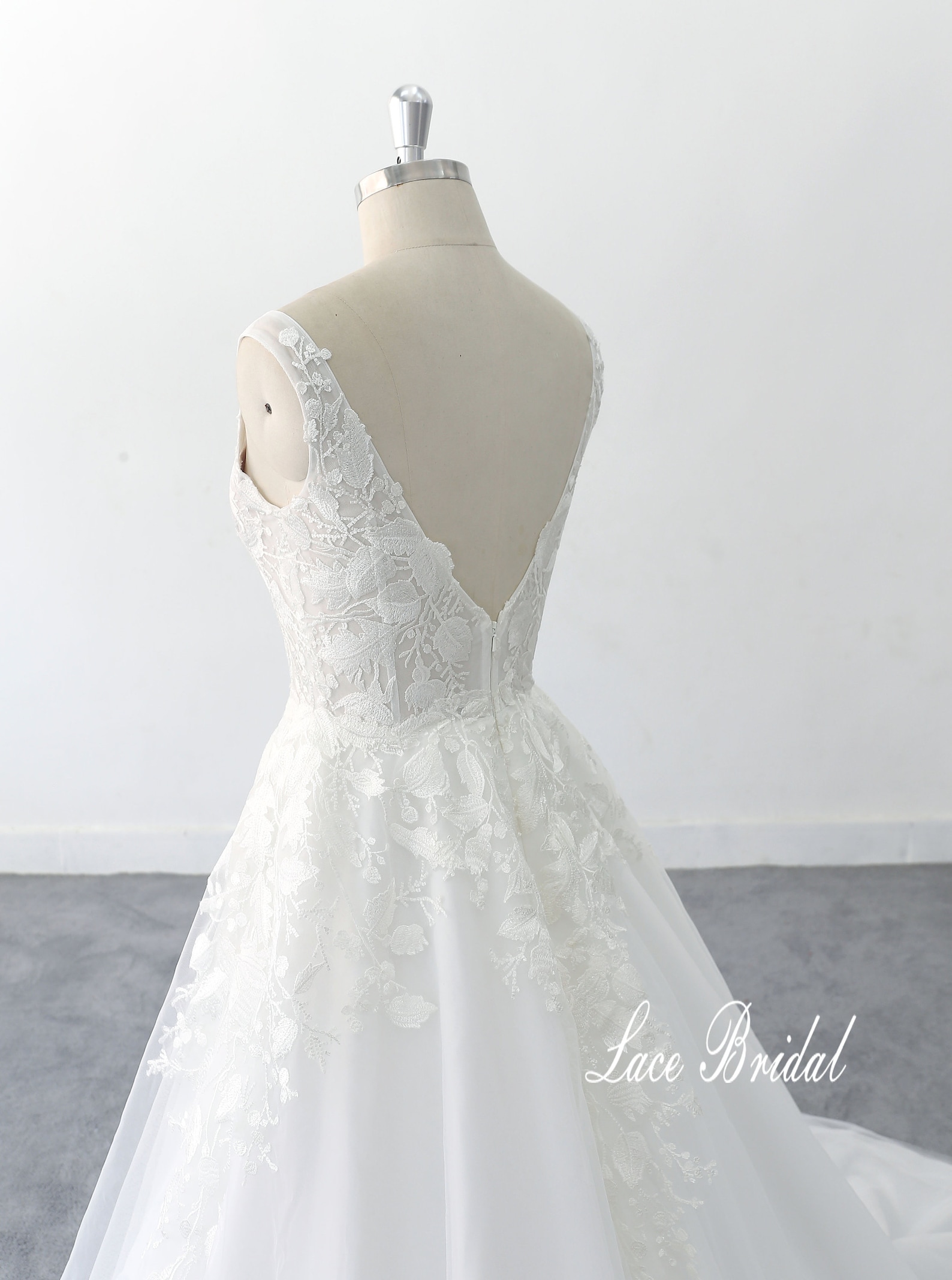 Lace Wedding Dress A-line Wedding Dress Full Length - Etsy