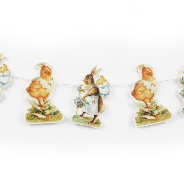Rabbit Garland - Etsy