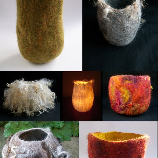 Felt Vessel - Etsy