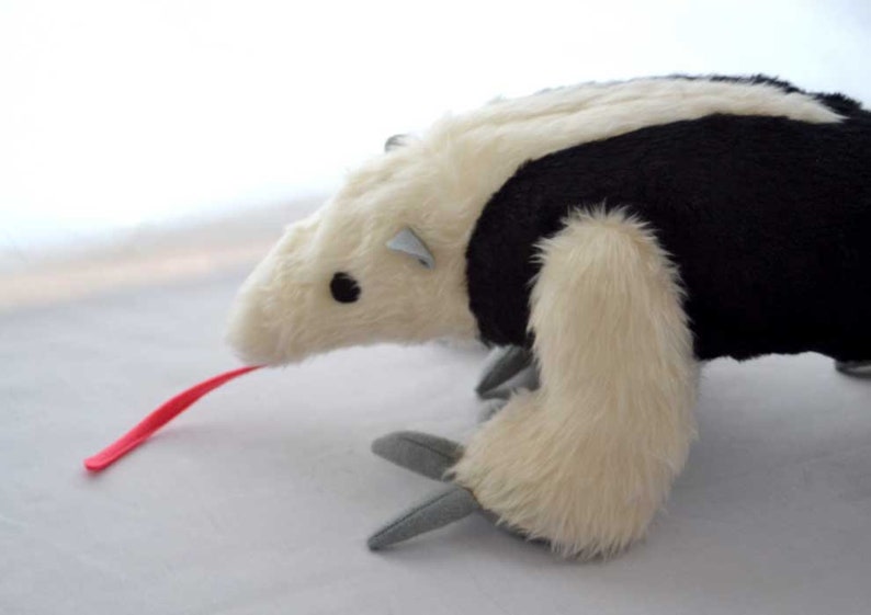 Tamandua Plush - Anteater Teddy - Cuddly Toy Anteater - Softie Tamandua ...