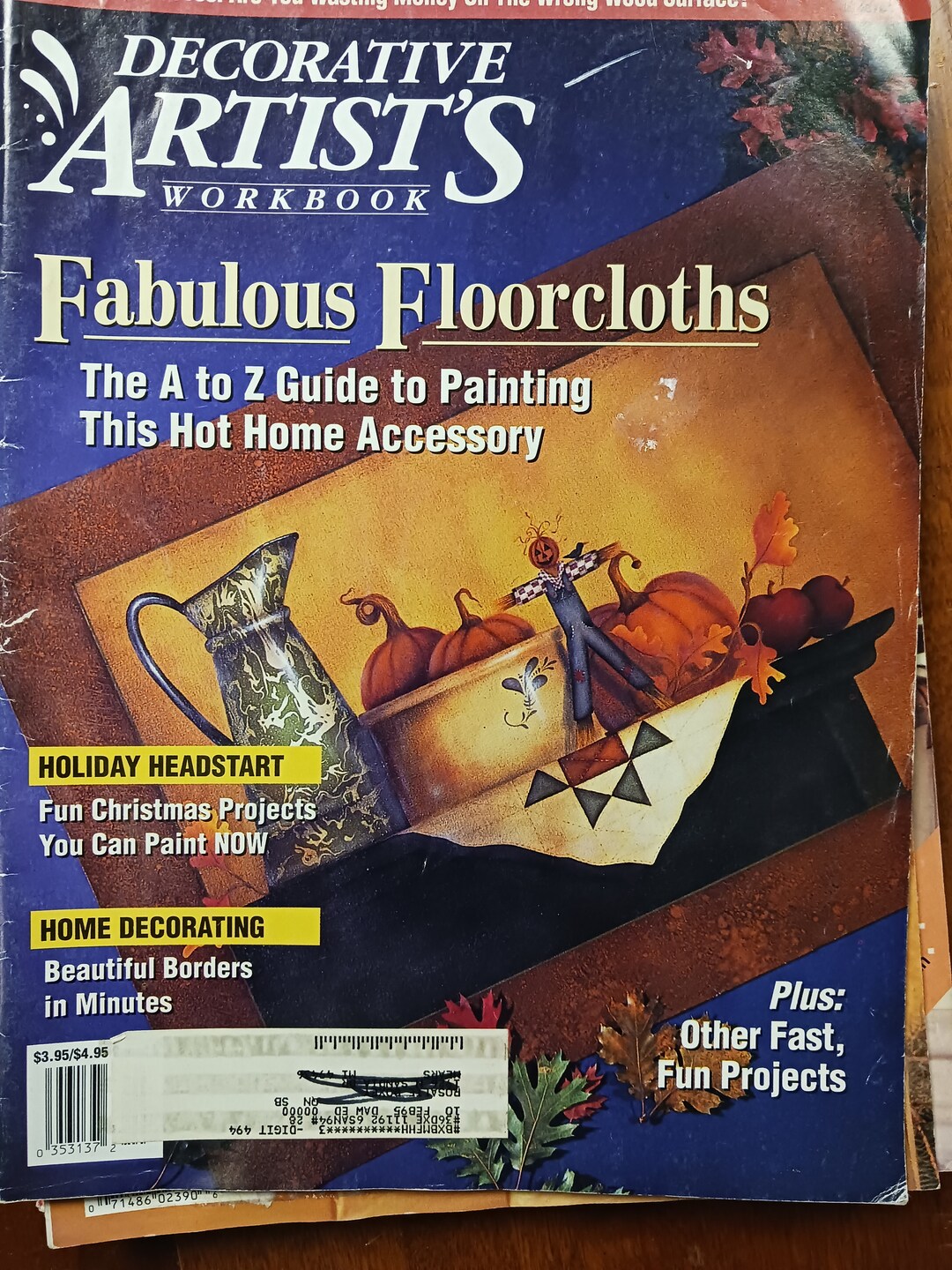 Decorative Artists Workbook Fabulous Floorcloths - Etsy