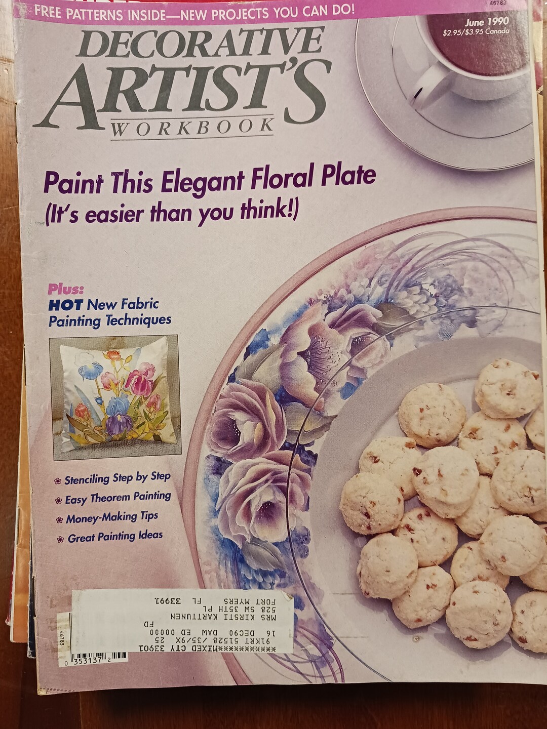 Decorative Artist Workbook June 1990 - Etsy