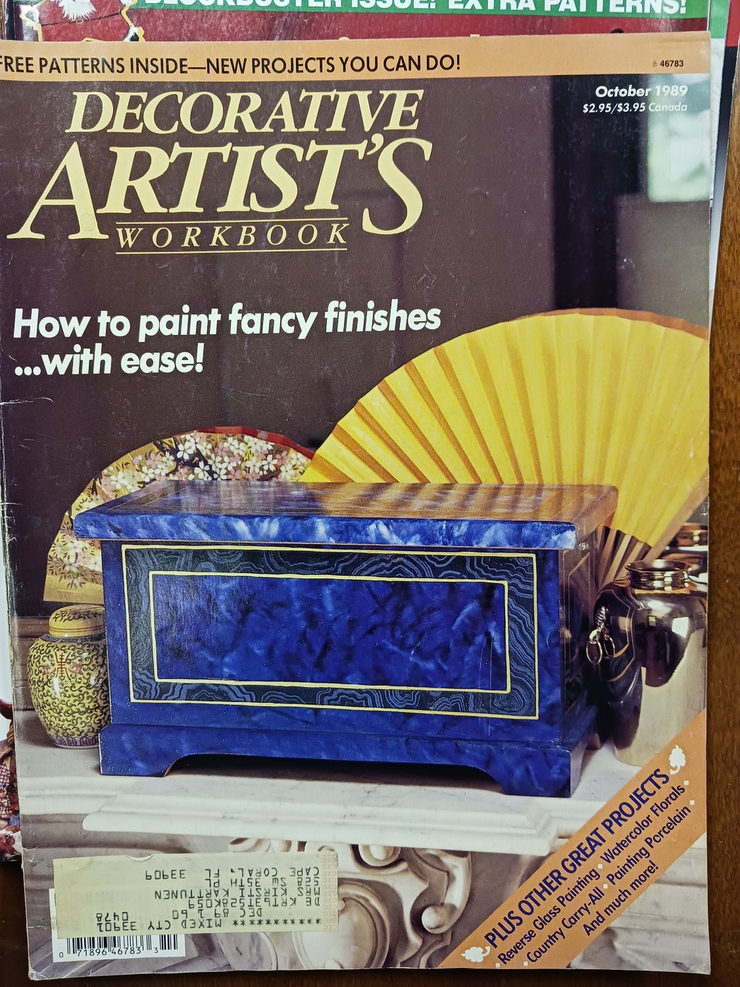 Decorative Artist Workbook Oct 1989 - Etsy