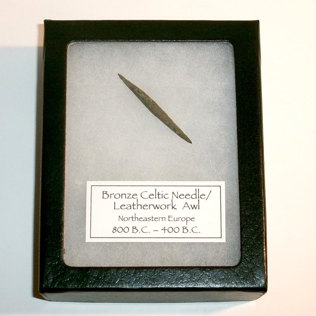 Celtic Bronze Needle Awl Ancient Leather Tool Artifact Metal Detector ...