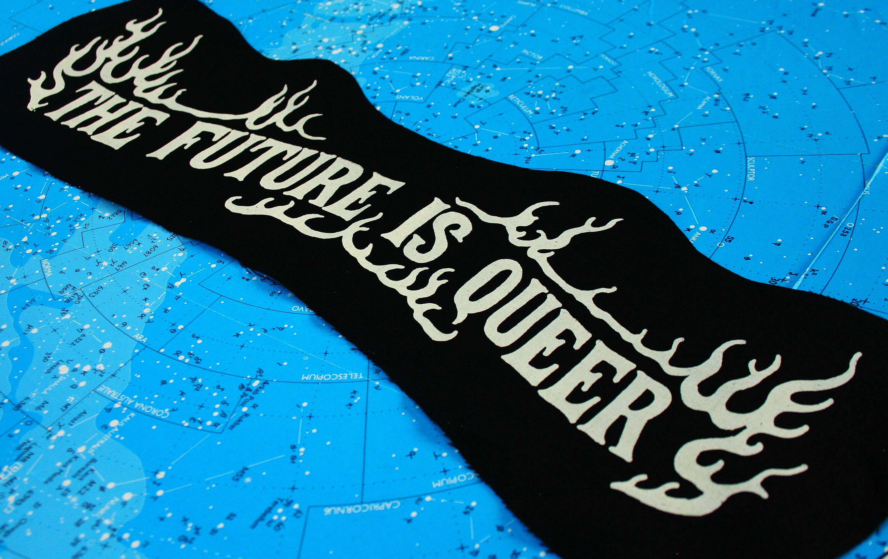 The Future is Queer Top Rocker Patch Queer Patch Queer Punk - Etsy UK
