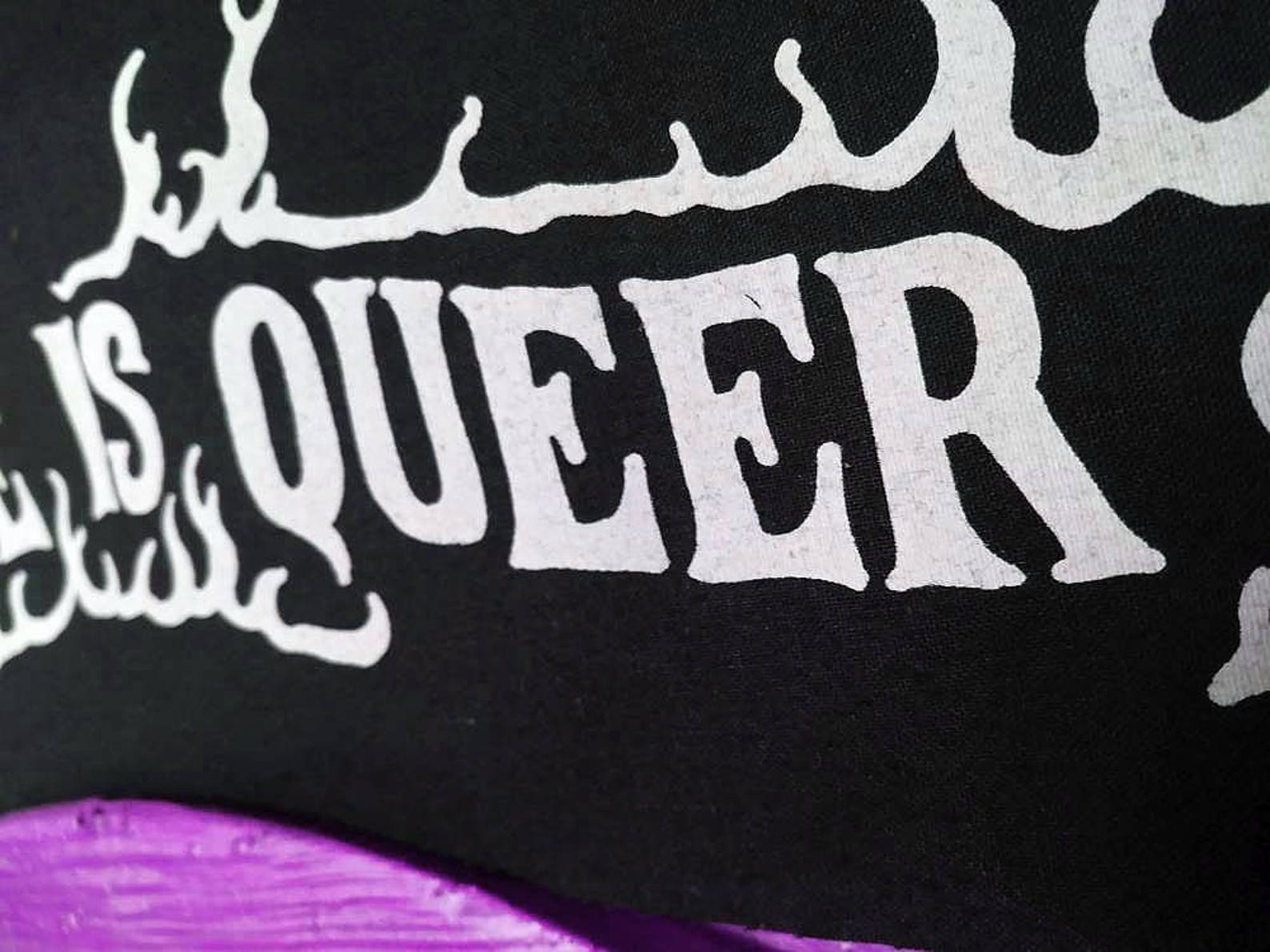 The Future is Queer Top Rocker Patch Queer Patch Queer Punk - Etsy UK