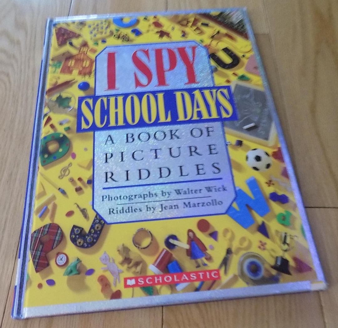 I Spy School Days Book Hidden Pictures Look and Find Search Picture ...