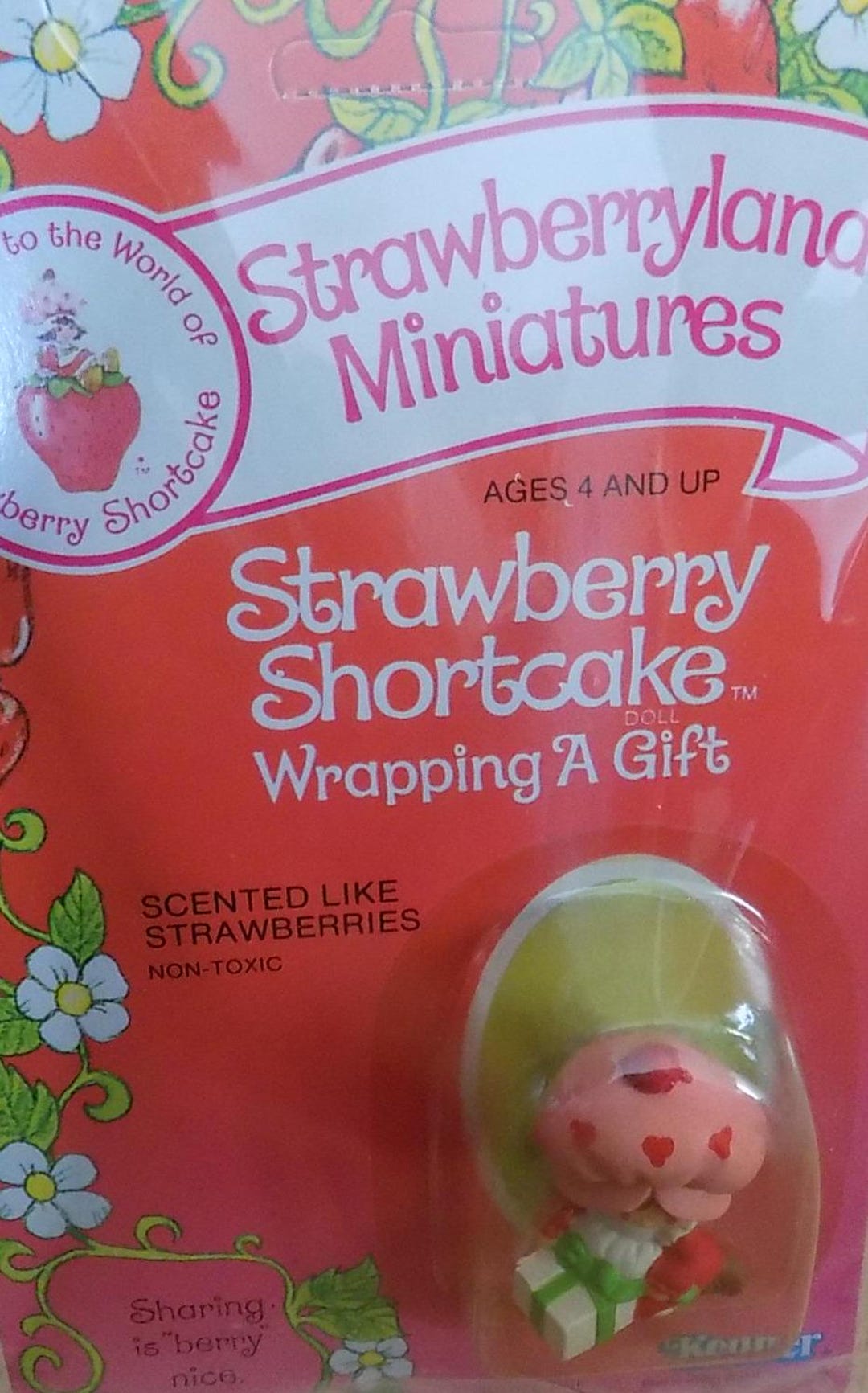 Strawberry Shortcake Present Mini Strawberryland Miniatures Sealed ...
