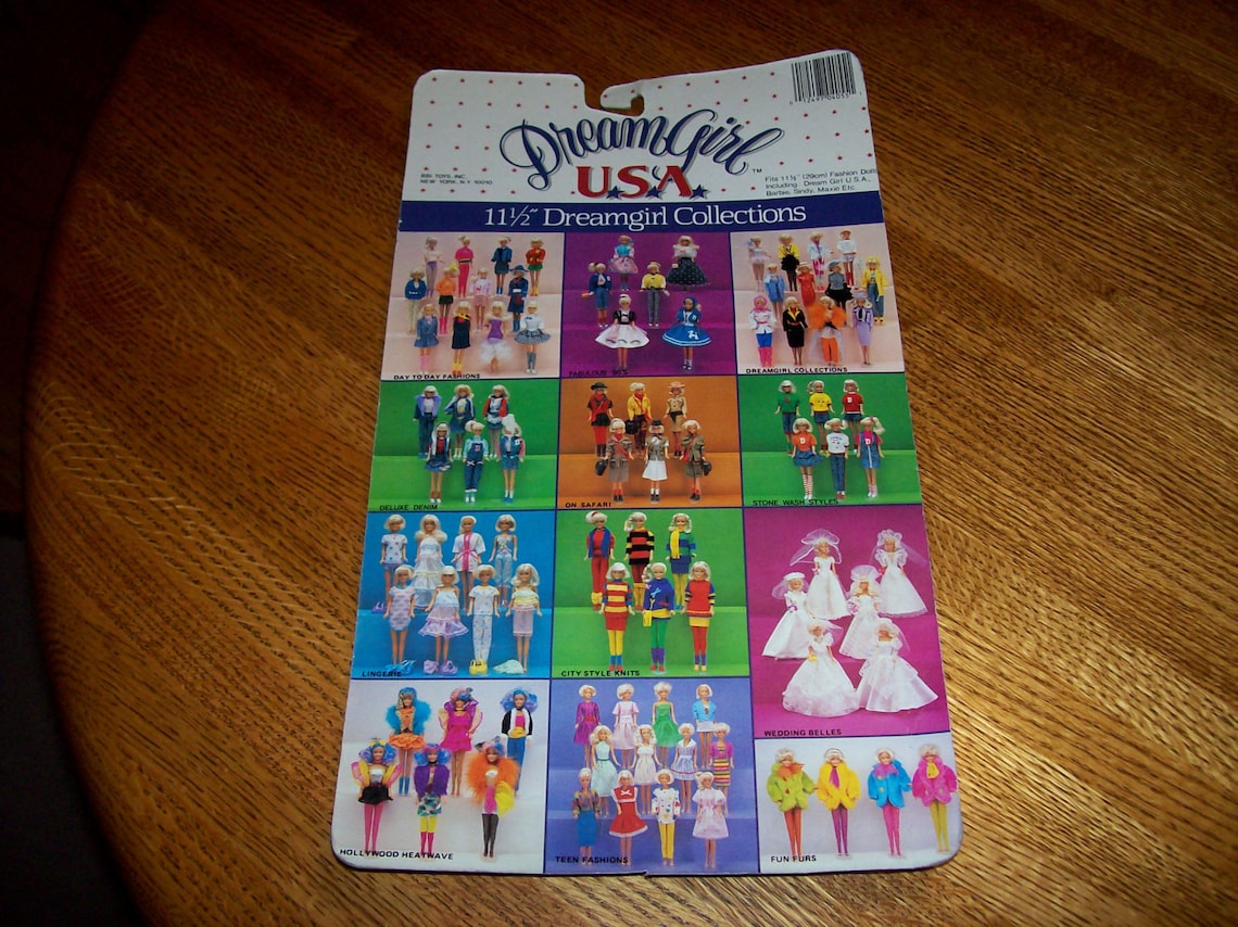 Dream Girl Barbie Sindy Maxie Dream Girl USA Outfit SEALED | Etsy