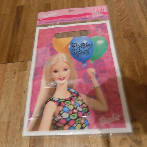 Barbie Birthday Bags - Etsy